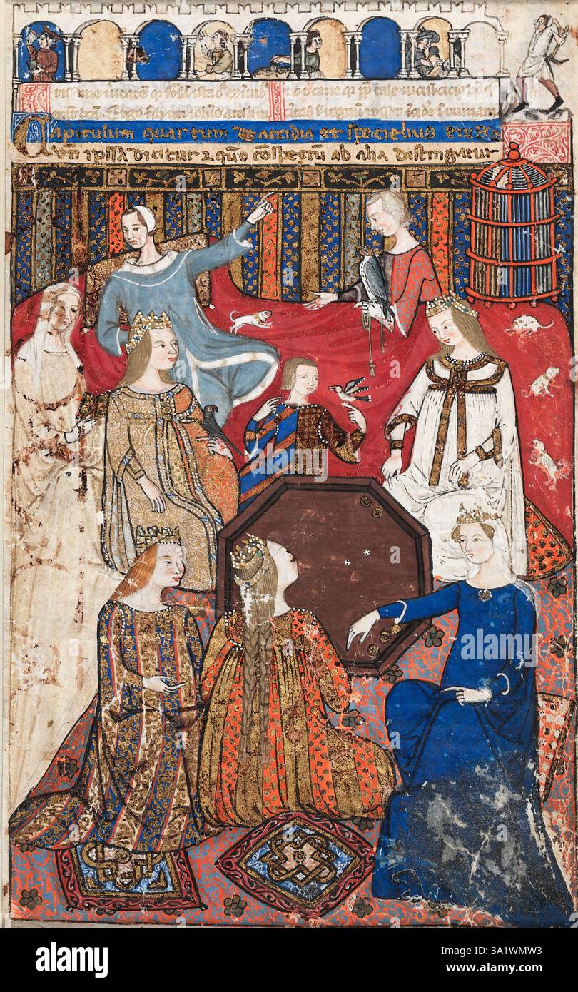 Acedia and her court hi-res stock photography and images - Alamy