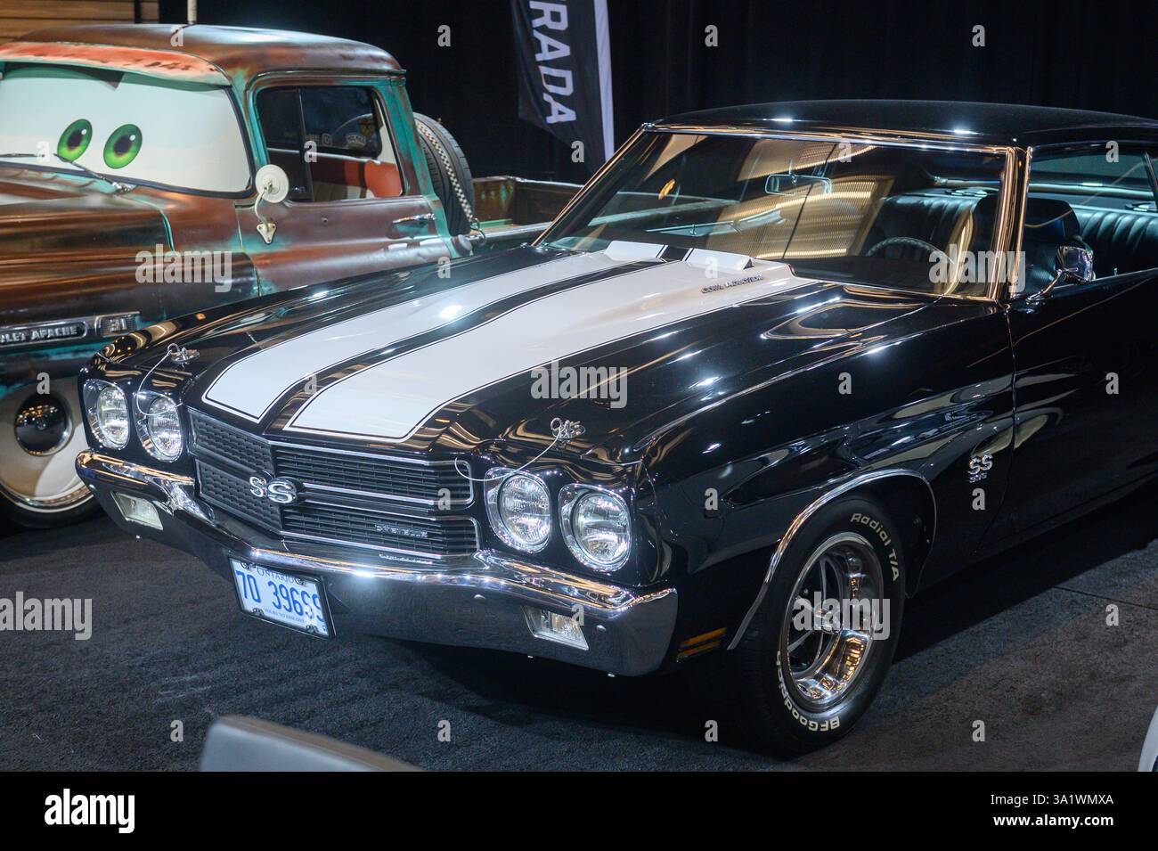 Toronto, ON, Canada - February 14, 2025: 1970 Chevrolet Chevelle SS ...