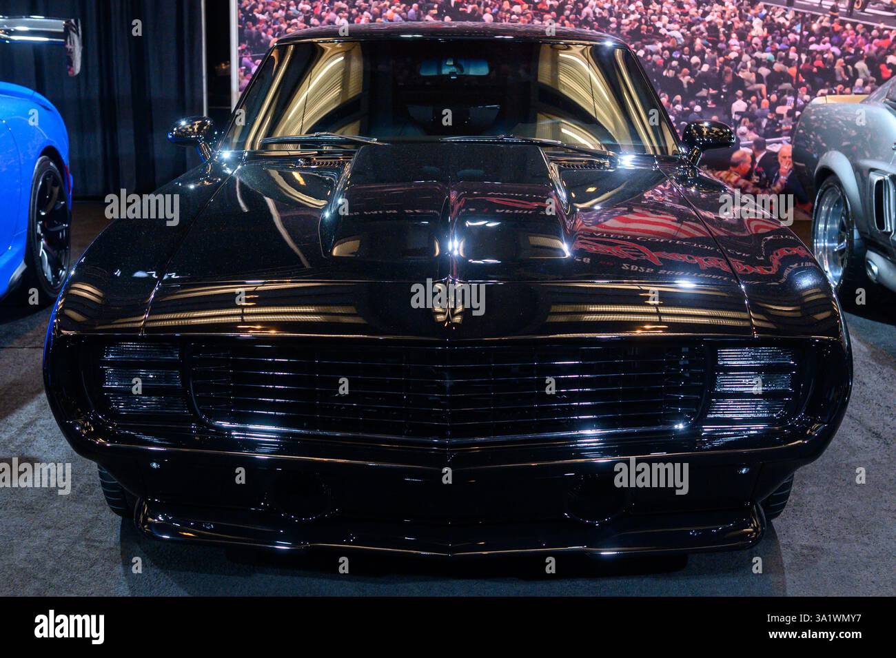 Toronto, ON, Canada - February 14, 2025: 1969 Chevrolet Camaro SS ...