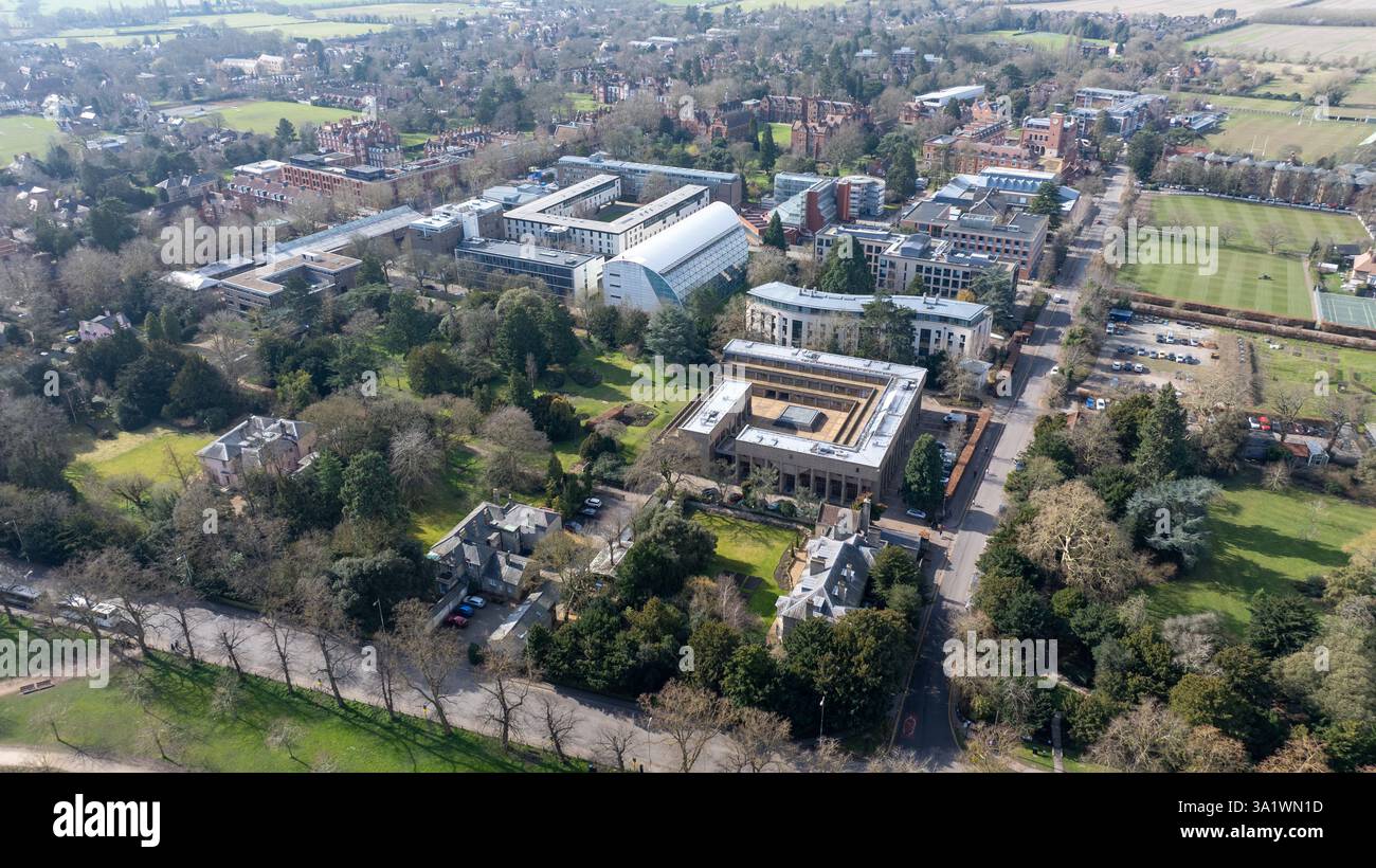 Picture dated Feb 7 2025 shows a general aerial view of the Sidgwick ...