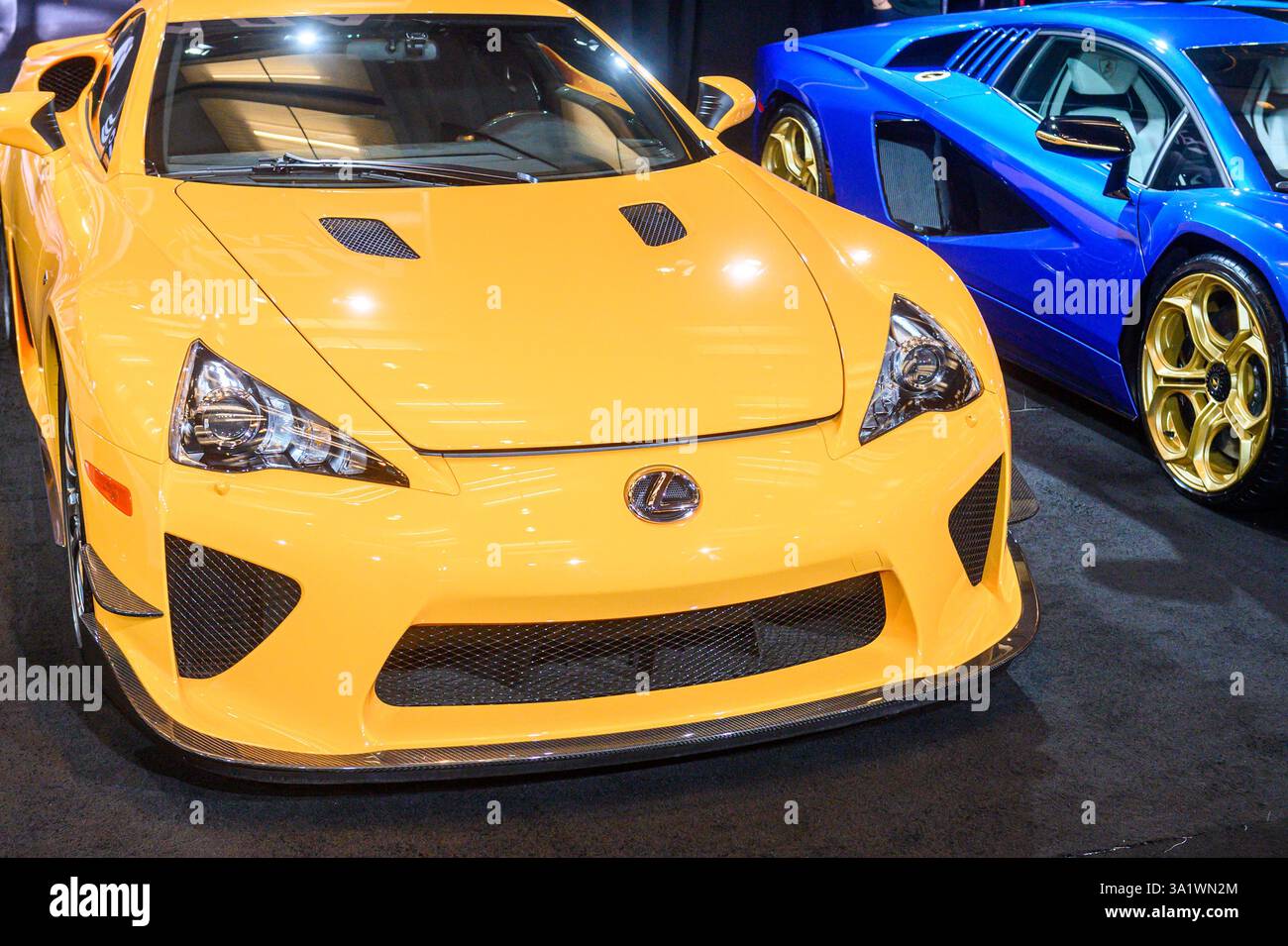 Toronto, ON, Canada - February 14, 2025: 2012 Lexus LFA Nurburgring ...