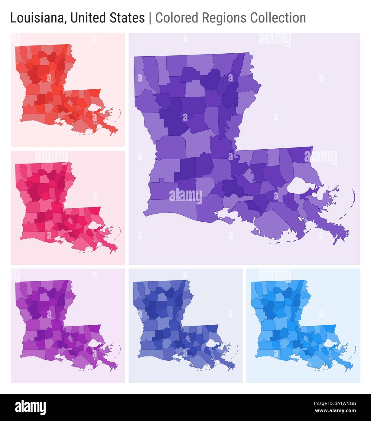 Map of the louisiana purchase Stock Vector Images - Alamy