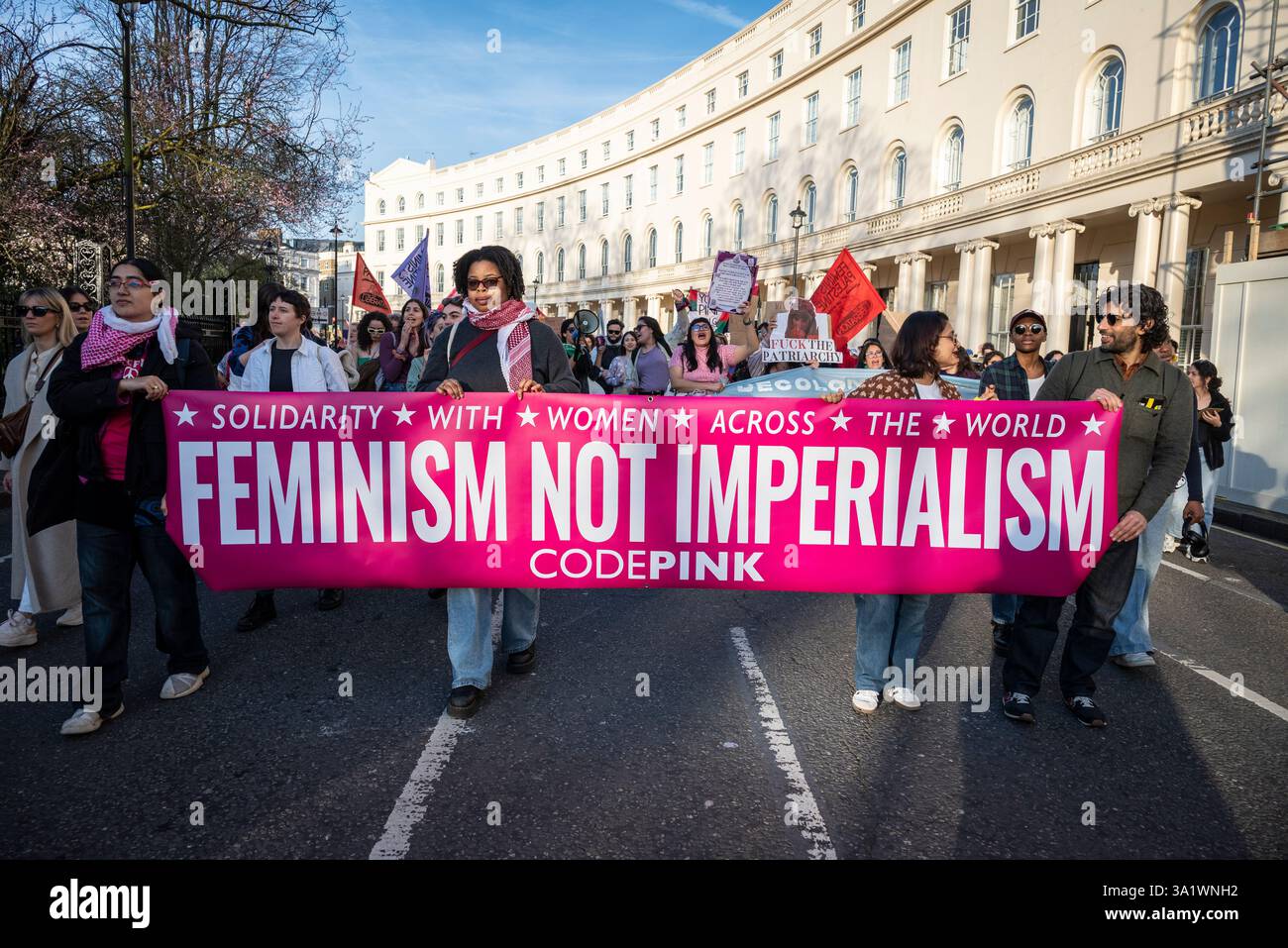 Feminism not Imperialism, code pink, International Women's Day ...