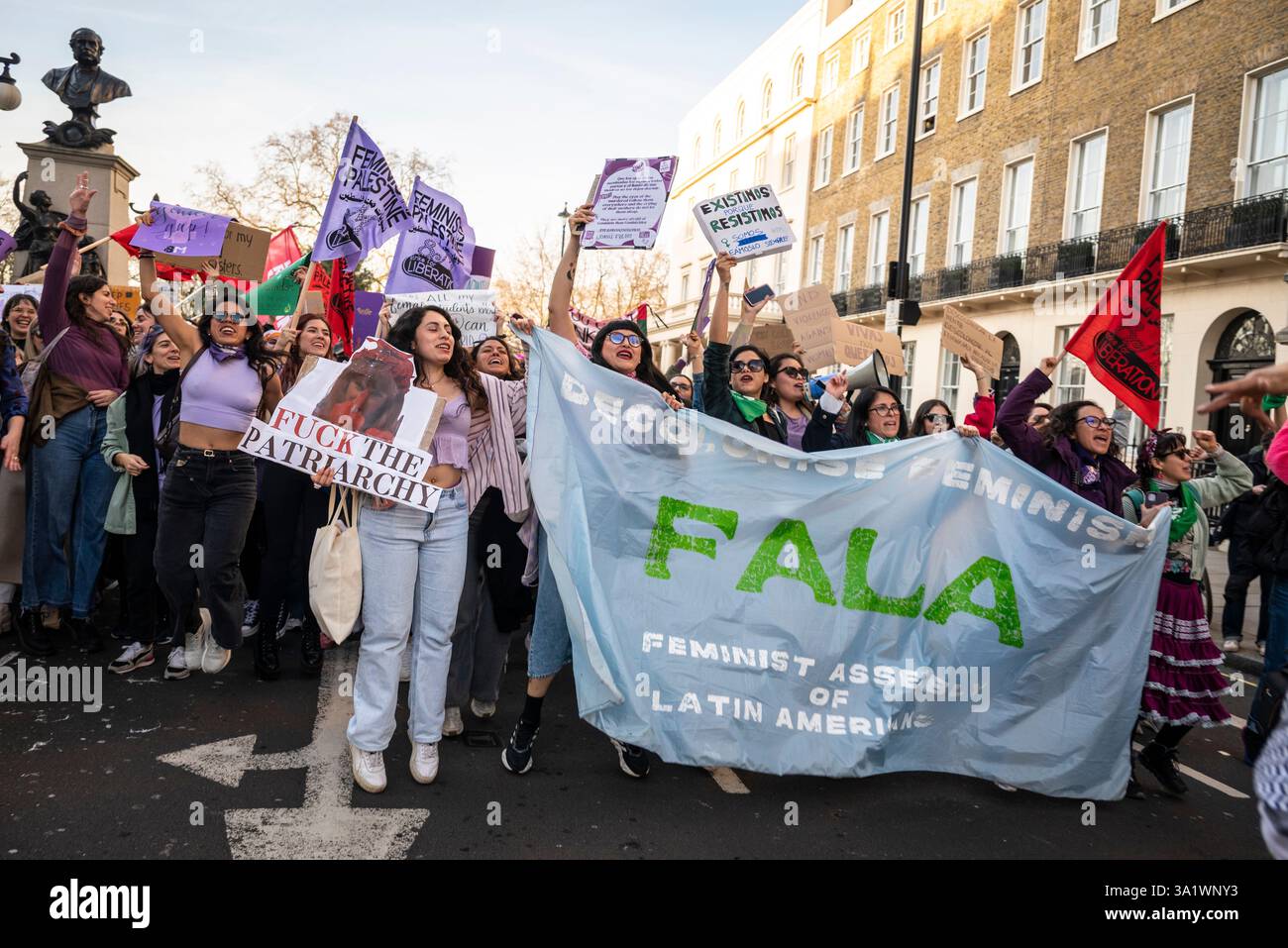 Feminist Assembly of Latin America, FALA, , International Women's Day ...