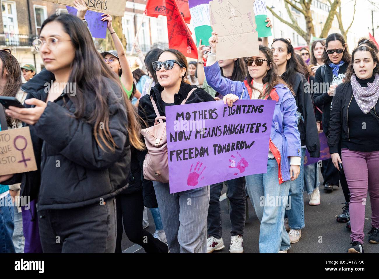 International Women's Day Independent march and rally with Care Work ...