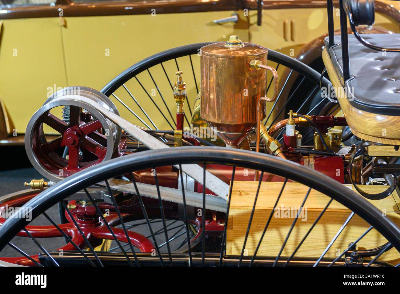 Toronto, ON, Canada - February 14, 2025: 1886 Benz Patent MotorWagen ...