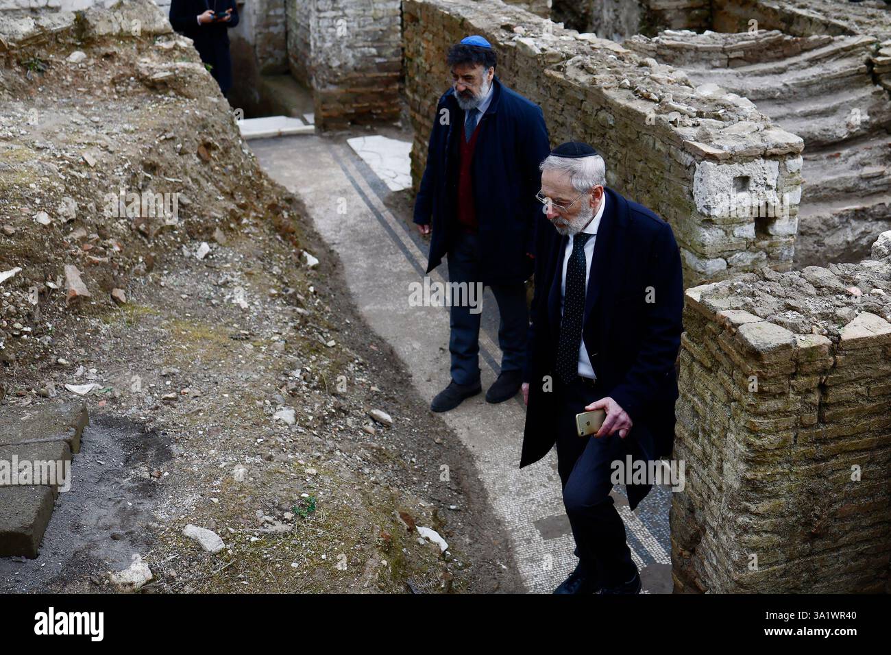 Roma, Italia. 10th Mar, 2025. Parco Archeologico di Ostia Antica, il ...