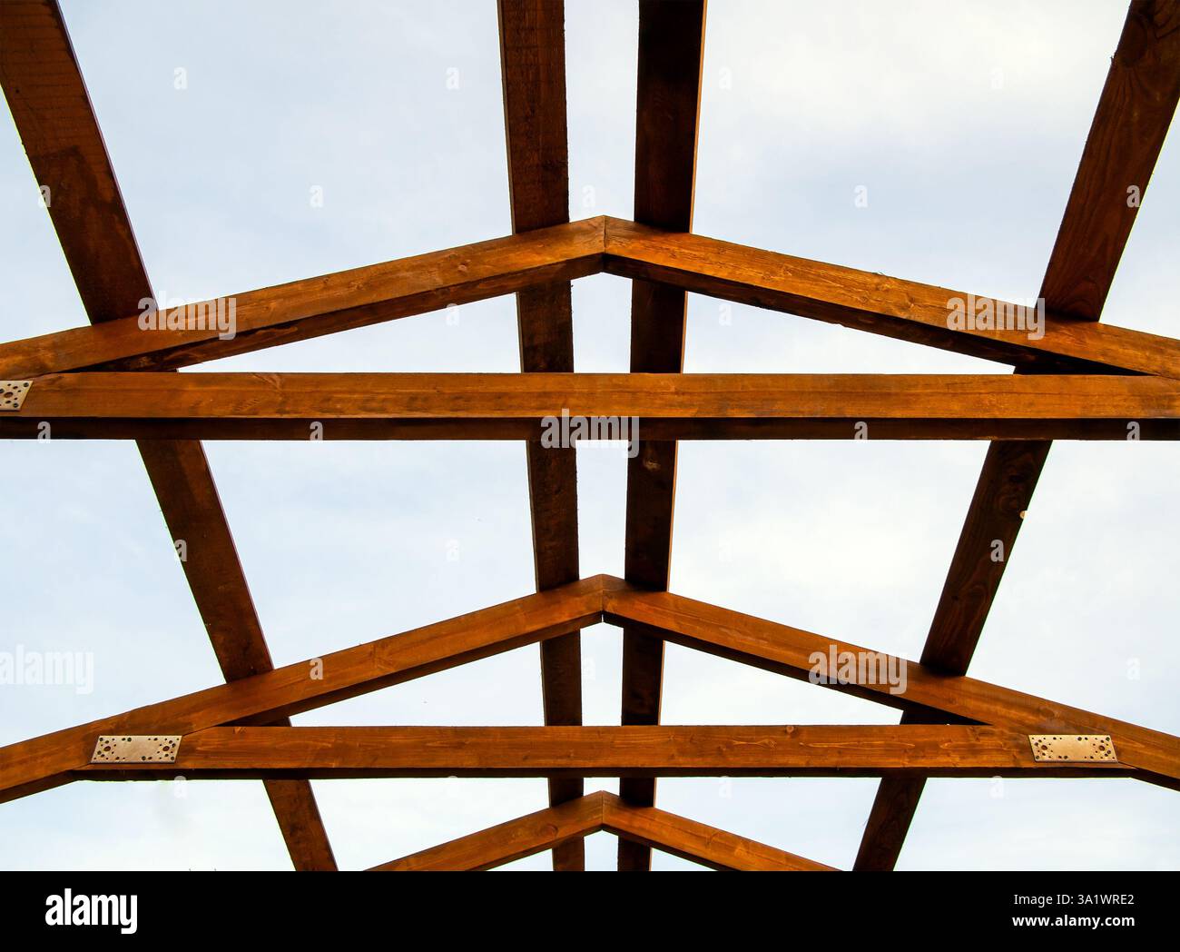 Installation of rafters hi-res stock photography and images - Alamy