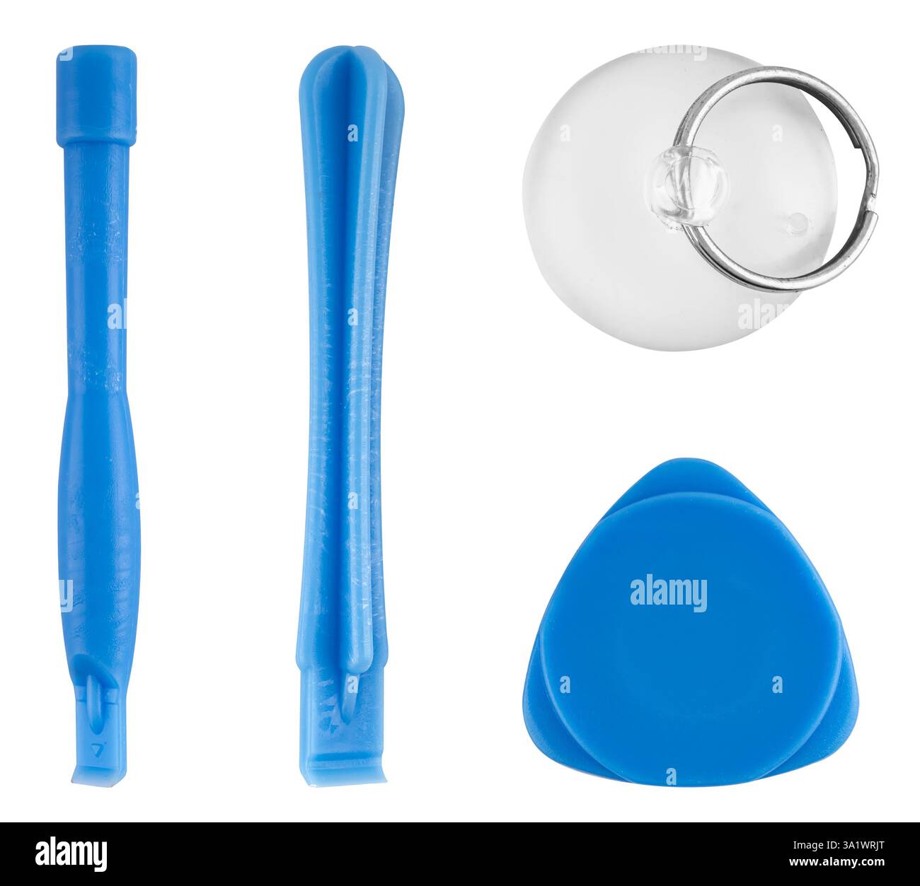 tablet phone repair tool, on white background in insulation Stock Photo ...