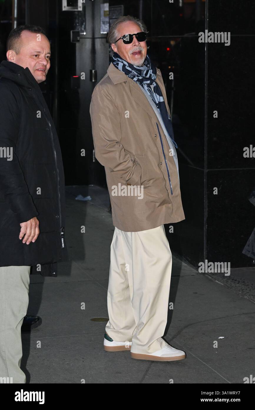 Don Johnson arrives at Good Morning America Studios in on March 10 ...