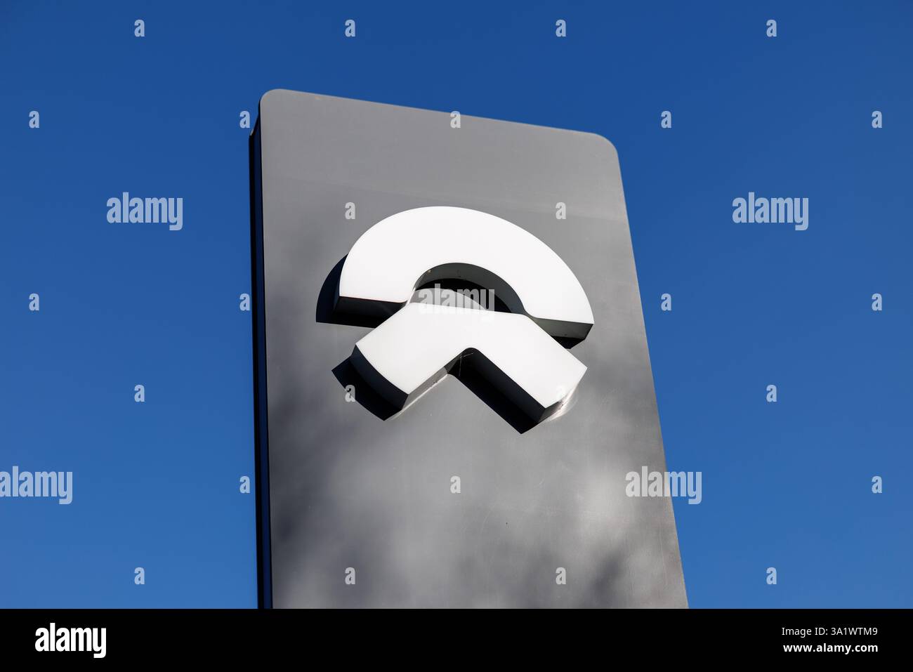 09 March 2025, Bavaria, Munich: The brand logo of Chinese car ...