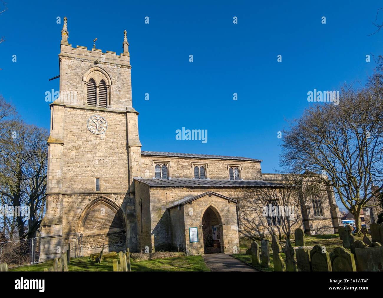 All Saints Church, High Street, Nettleham, Lincolnshire, England, UK ...