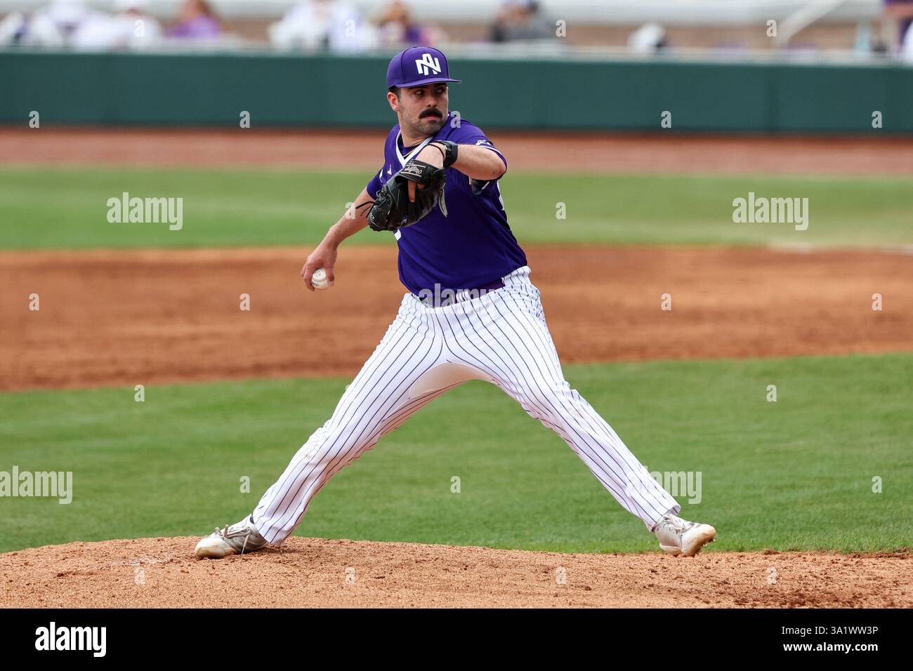 Baton Rouge, LA, USA. 9th Mar, 2025. North Alabama's Anthony Pingeton ...