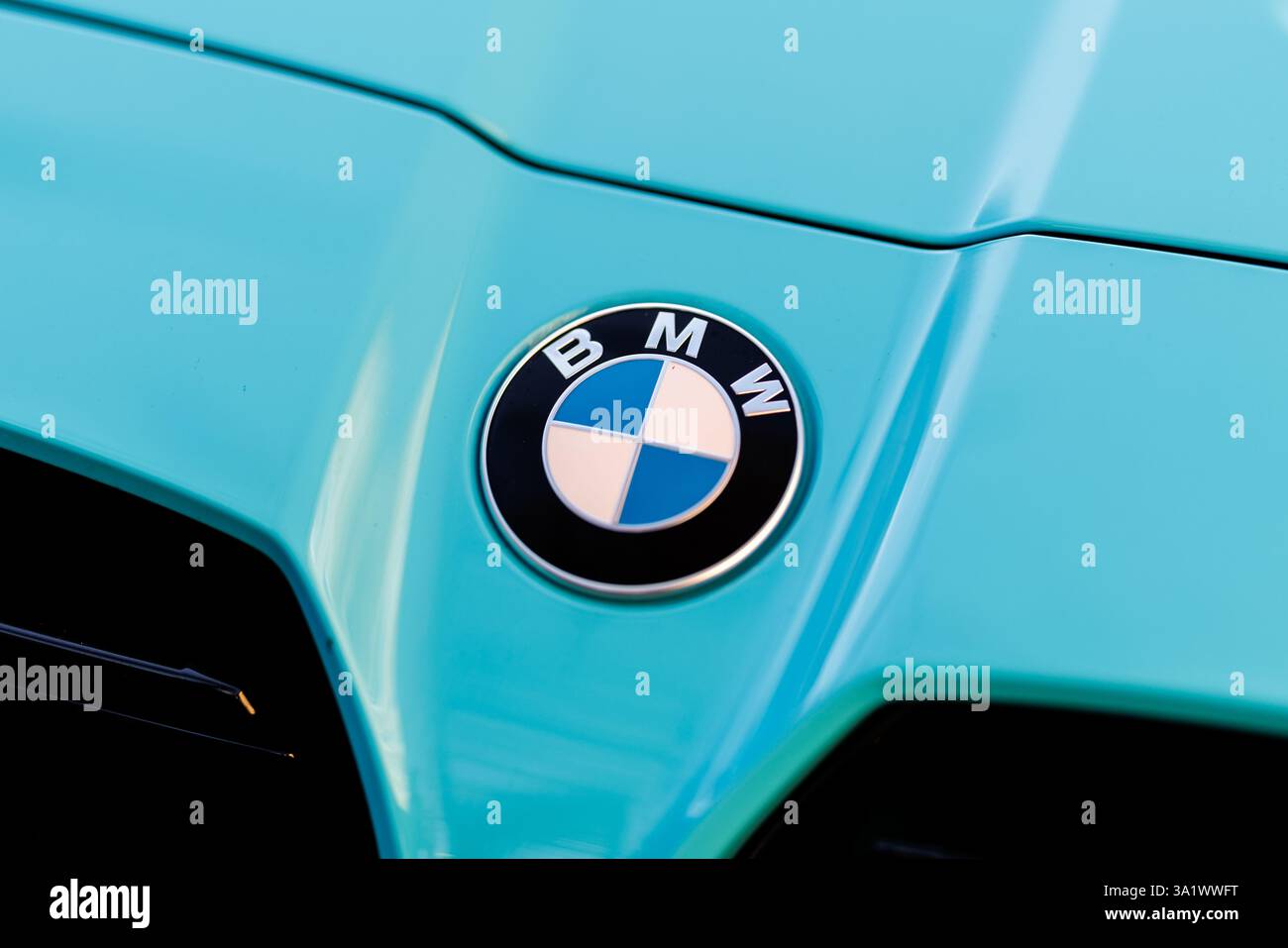 Munich, Germany. 09th Mar, 2025. The BMW brand logo can be seen on the ...
