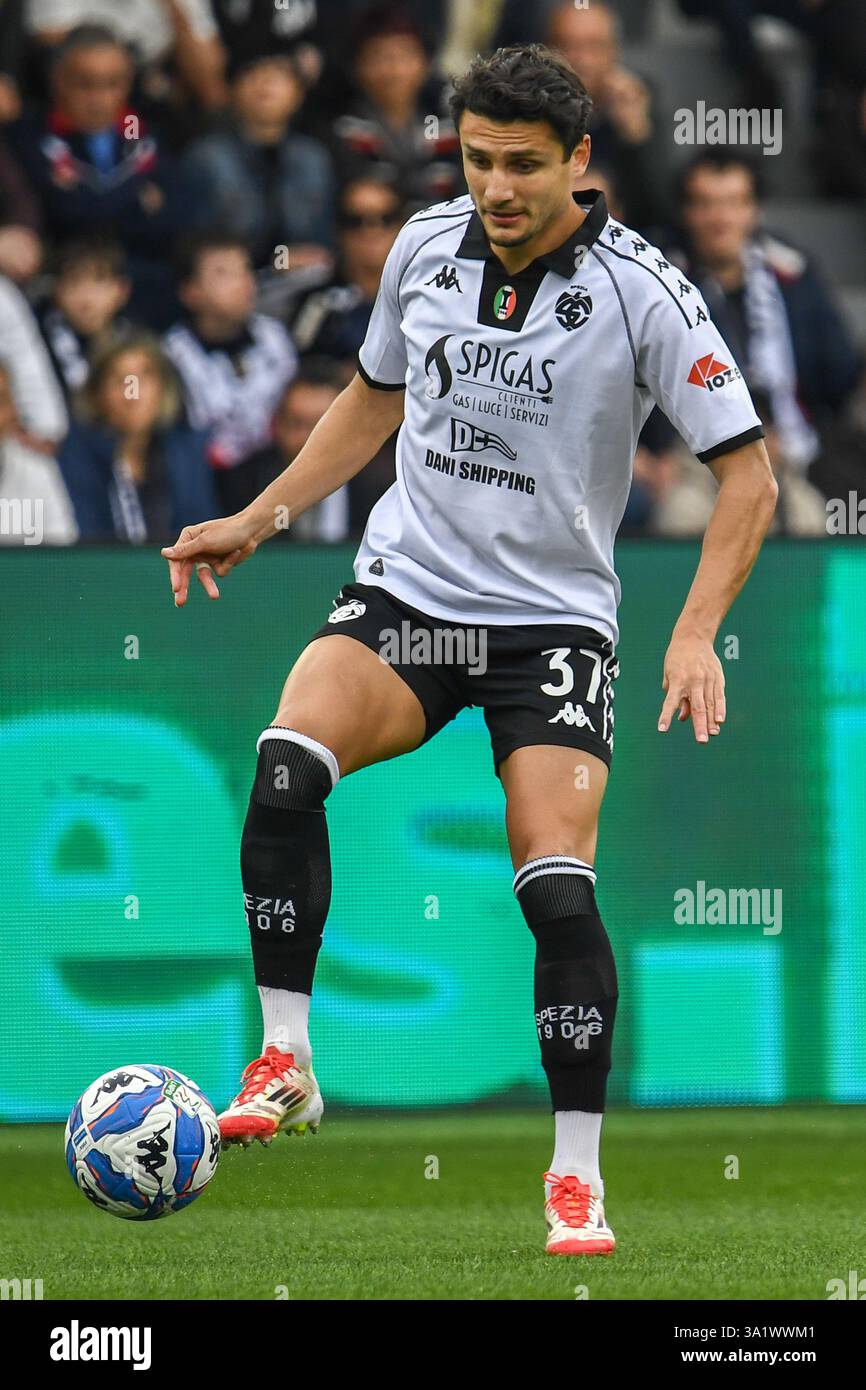 Ales Mateju (Spezia) during Spezia Calcio vs AC Pisa, Italian soccer ...