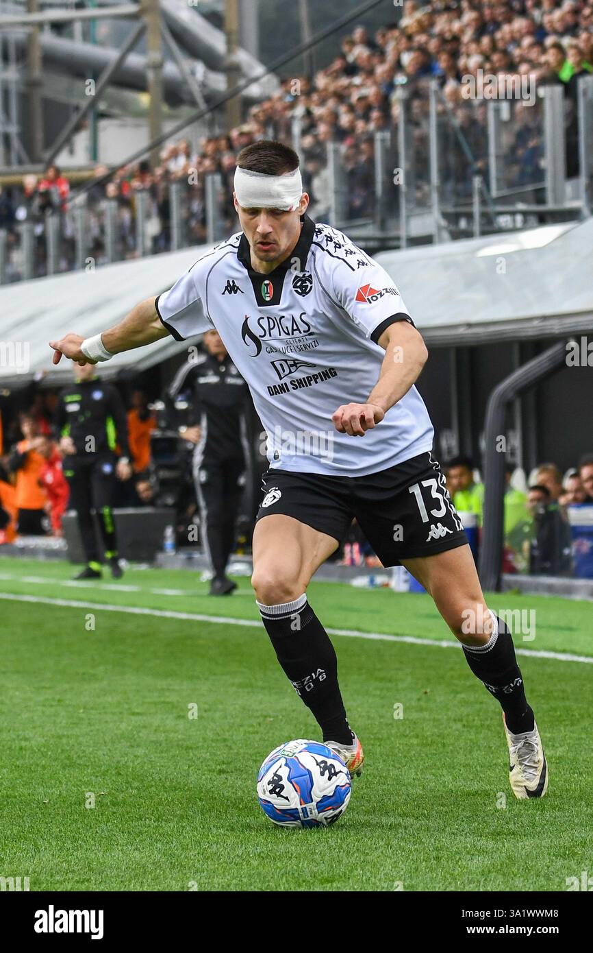 Arkadiusz Reca (Spezia) during Spezia Calcio vs AC Pisa, Italian soccer ...