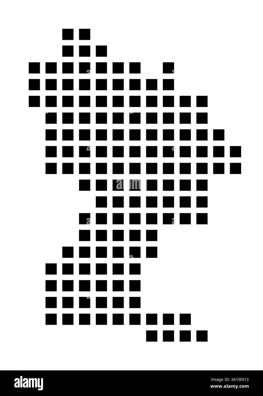 Bellingham map Cut Out Stock Images & Pictures - Alamy