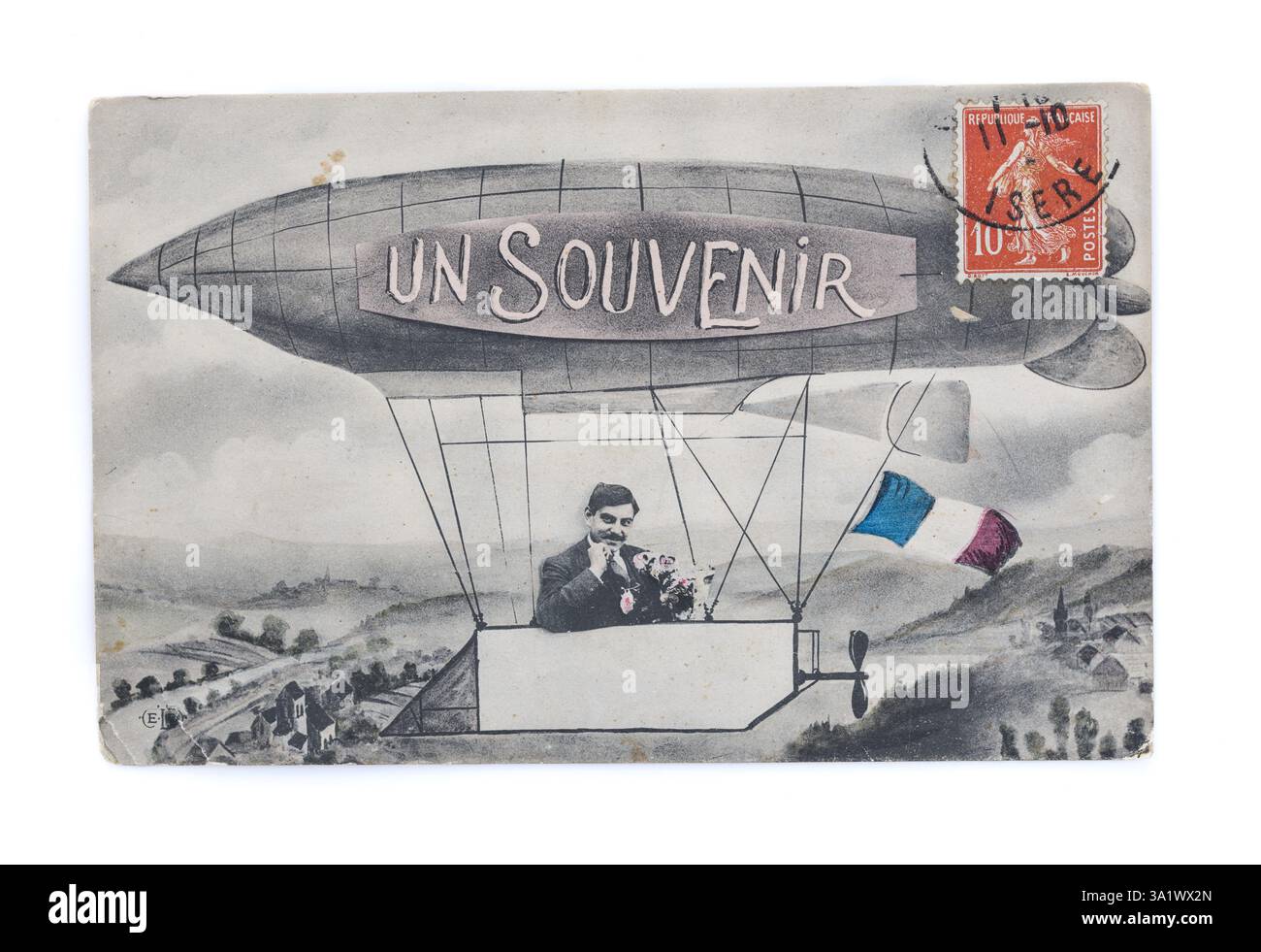 Old french photo Cut Out Stock Images & Pictures - Alamy