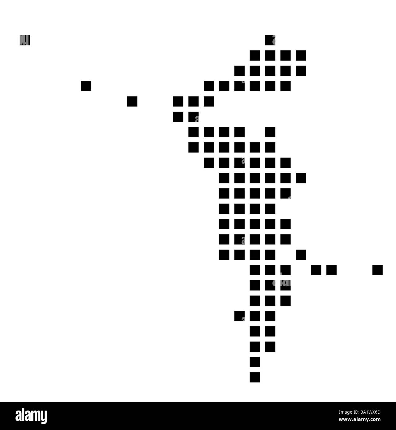 Map of laredo Cut Out Stock Images & Pictures - Alamy