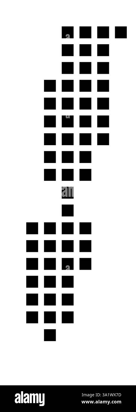 Symbol Map of the City Pharr (Texas) showing the city with a pattern of ...