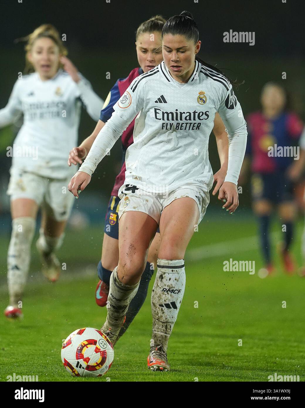 Madrid, Spain. 06th Mar, 2025. Real Madrid CF's Maria Mendez during ...