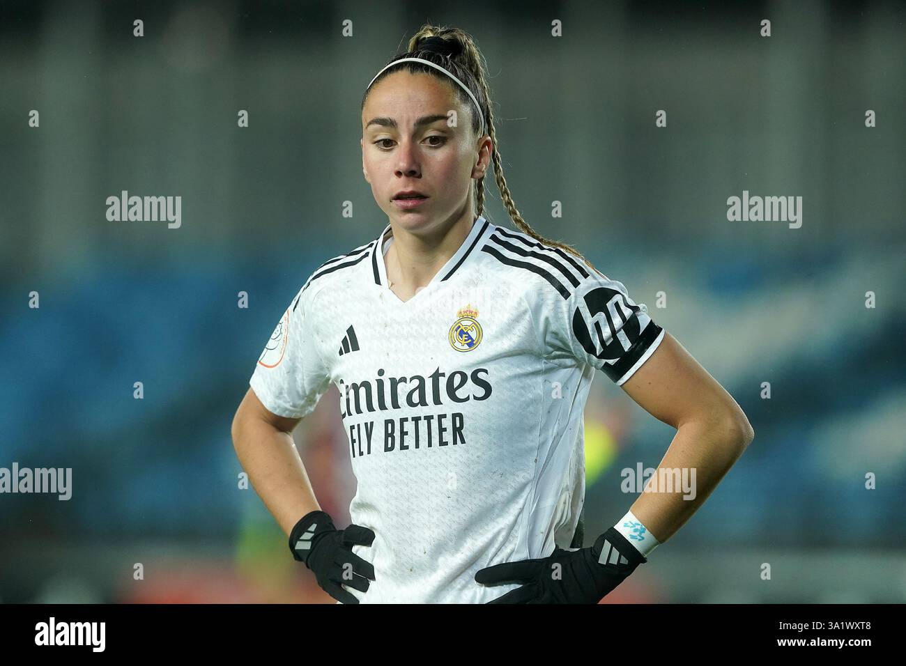 Madrid, Spain. 06th Mar, 2025. Real Madrid CF's Athenea del Castillo ...