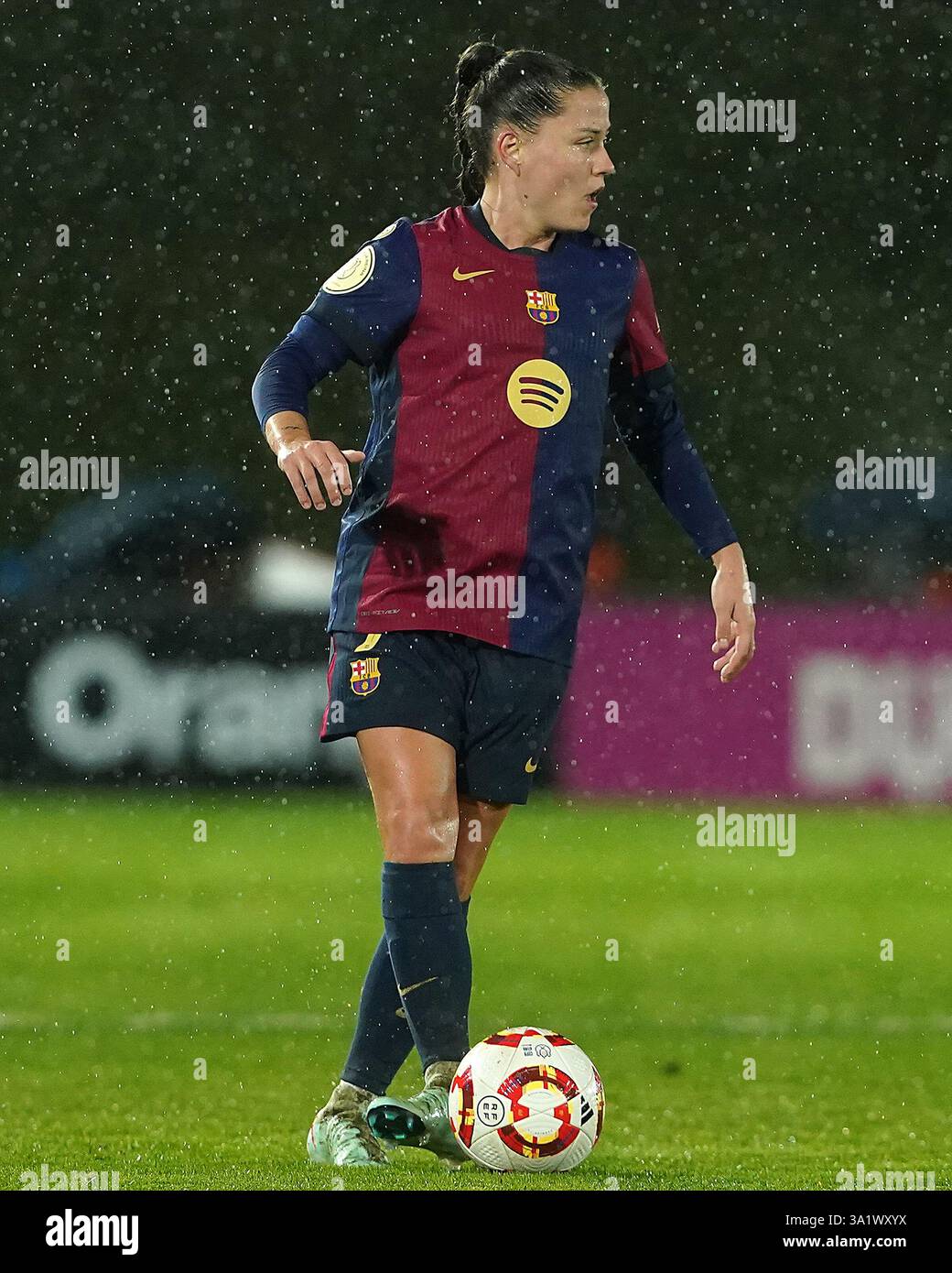 Madrid, Spain. 06th Mar, 2025. FC Barcelona's Claudia Pina during ...
