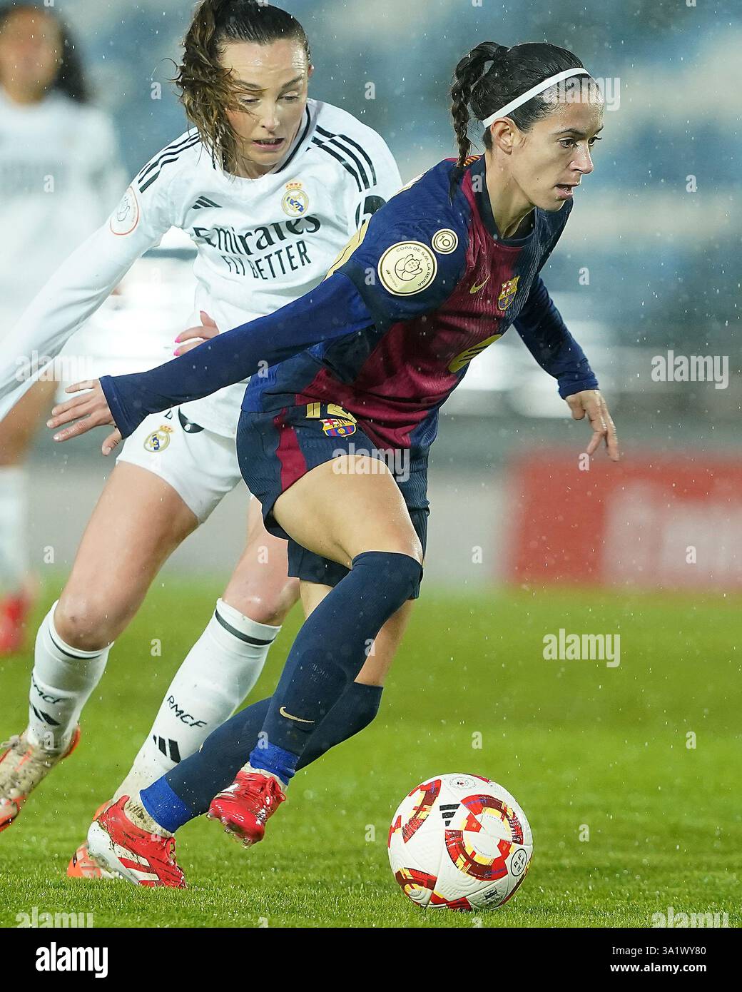 Madrid, Spain. 06th Mar, 2025. FC Barcelona's Aitana Bonmati during ...