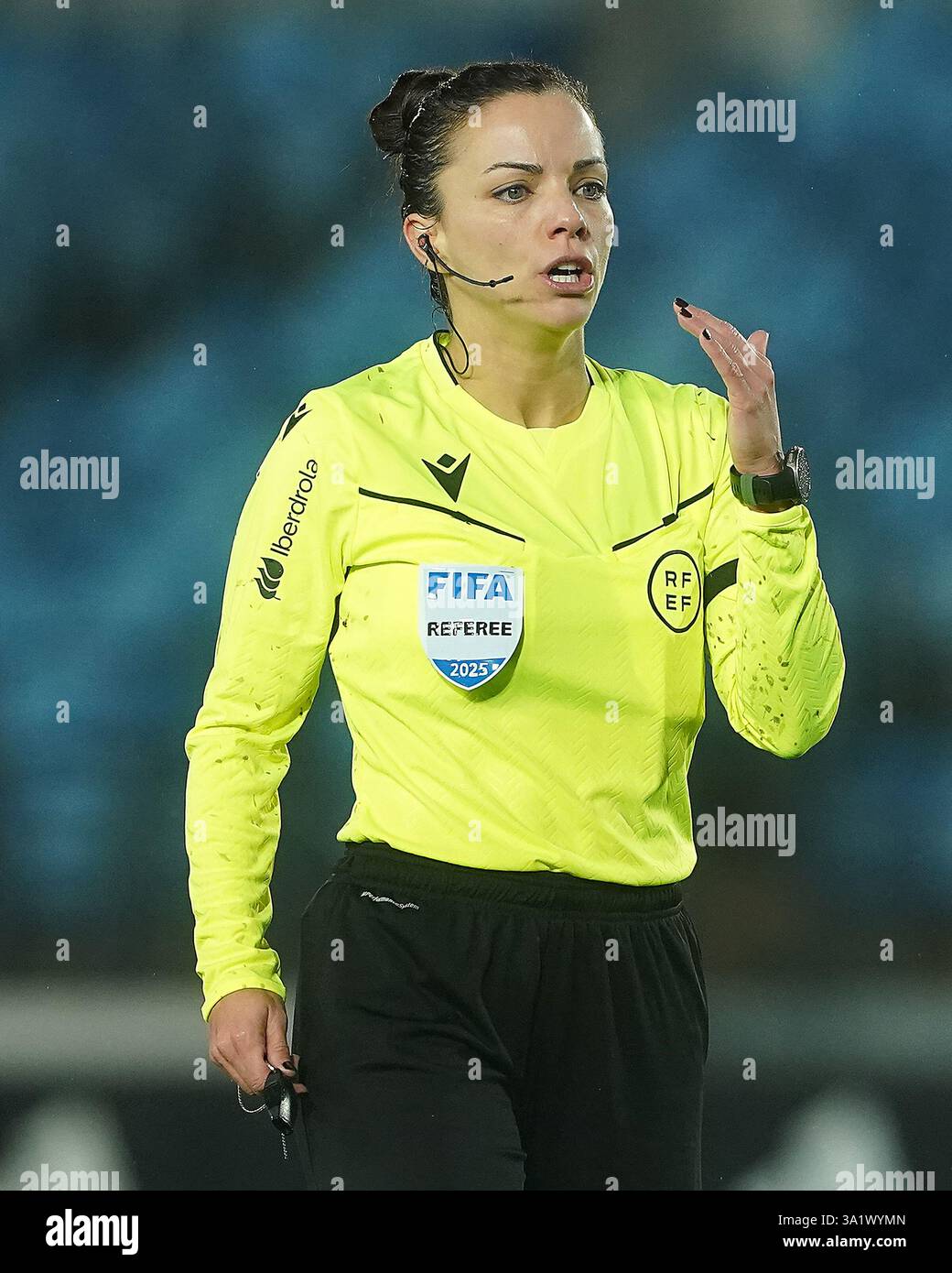 Madrid, Spain. 06th Mar, 2025. Spanish referee Marta Huerta de Aza ...