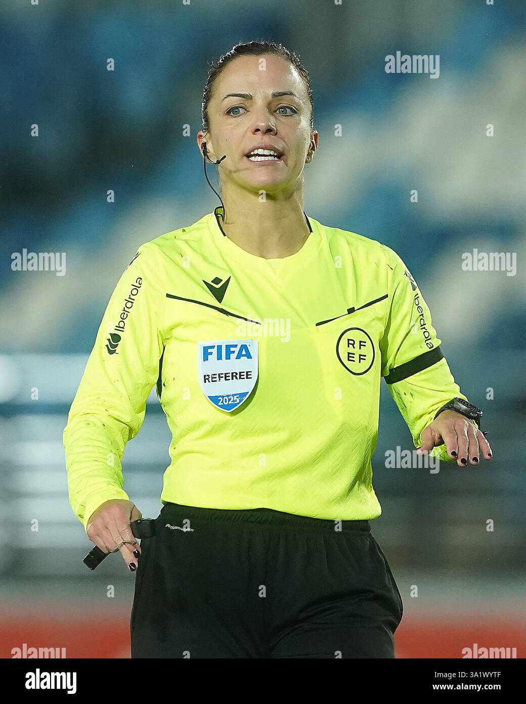 Madrid, Spain. 06th Mar, 2025. Spanish referee Marta Huerta de Aza ...