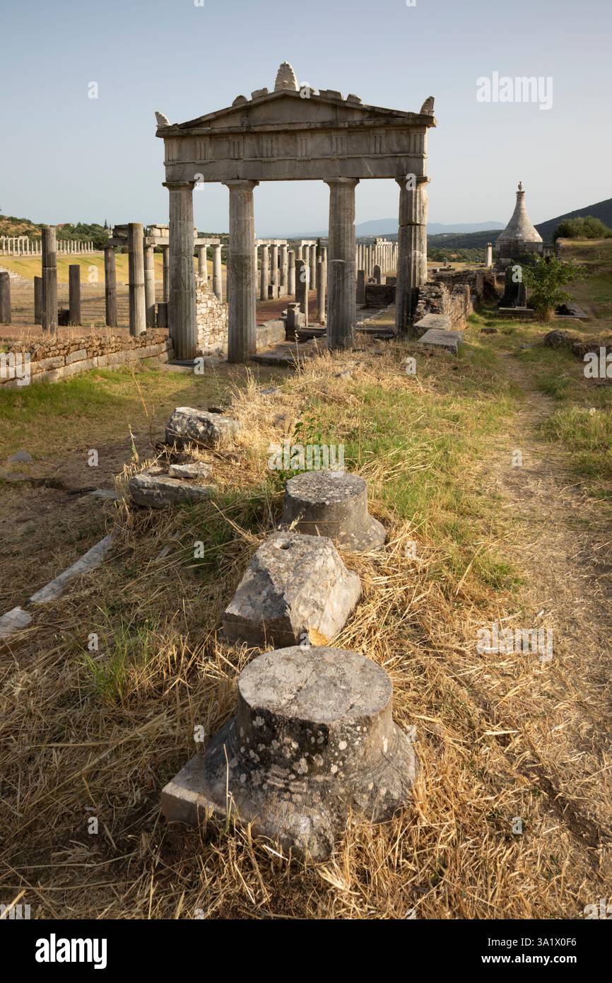 Ancient Messene, Mavrommati, near Kalamata, Messenia, Peloponnese ...