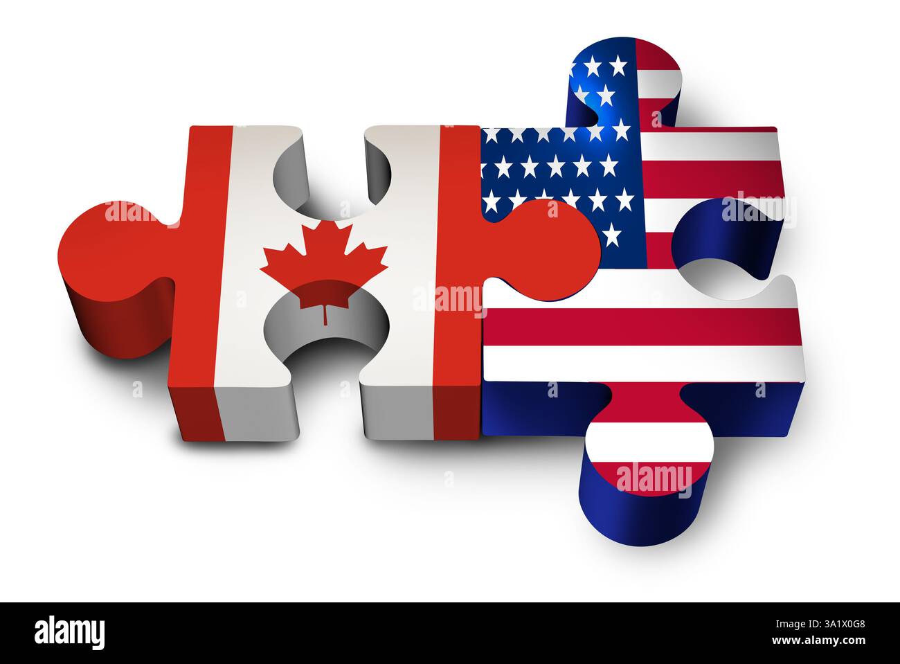 Canada US Unity and national cooperation as Canadian and American ...