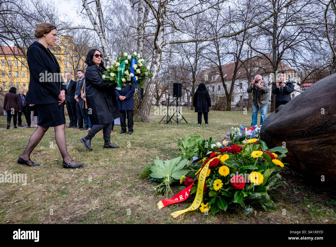 Prague, Czech Republic. 10th Mar, 2025. Commemorative event on occasion ...