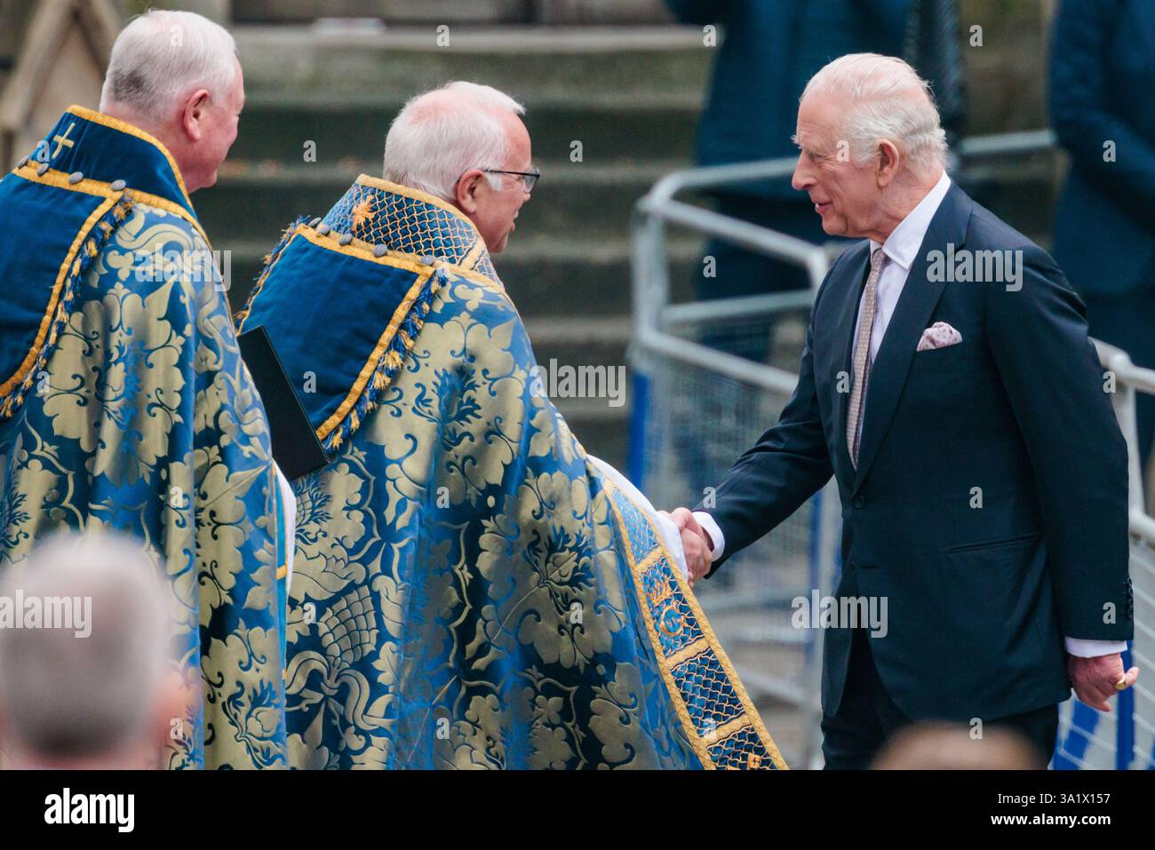 Westminster, London, UK. 10th March 2025. His Majesty, King Charles III ...