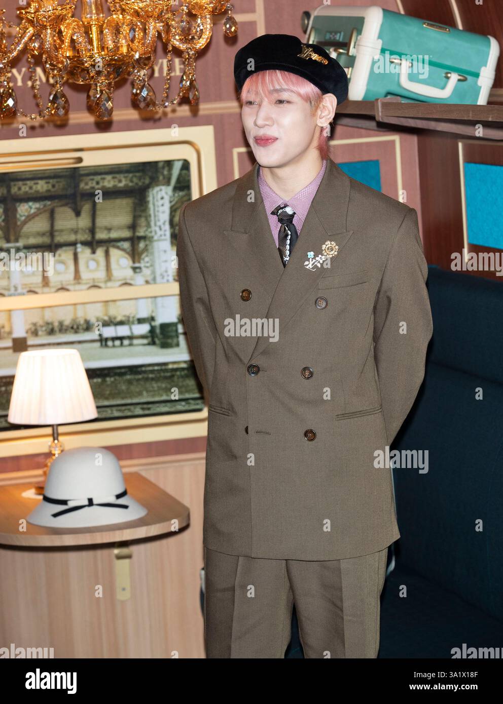 10 March 2025 - Seoul, South Korea: Thai rapper and singer BamBam ...