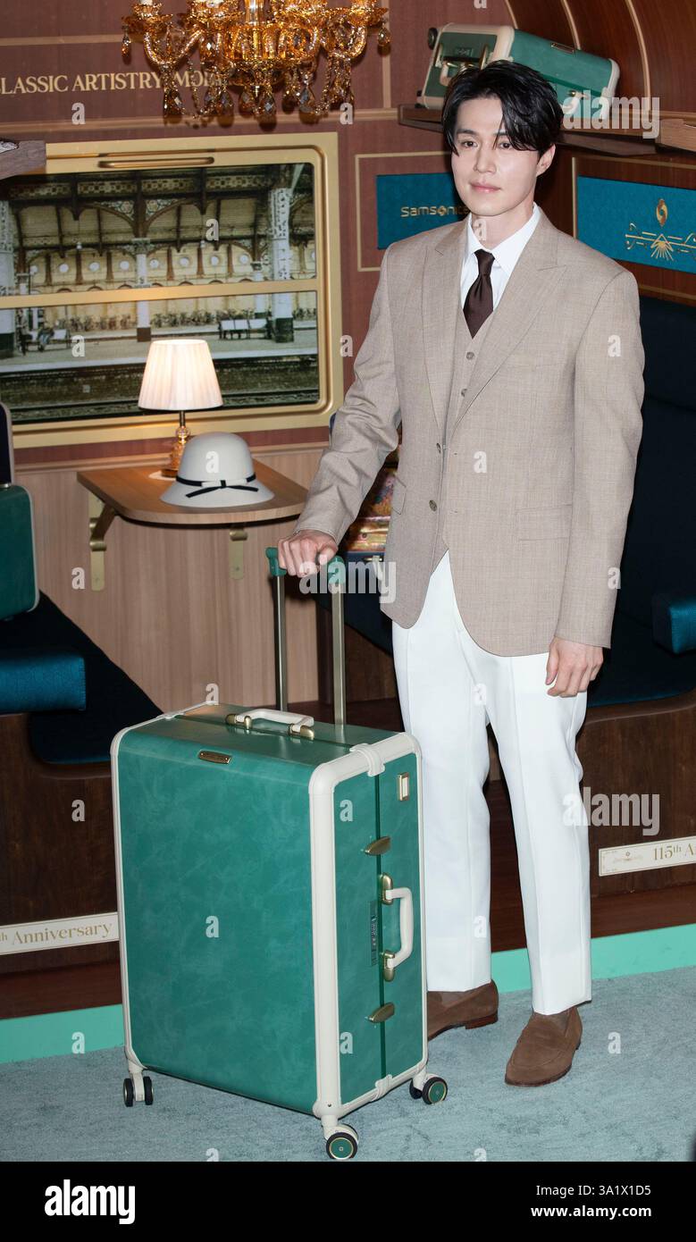 Seoul, South Korea. 10th Mar, 2025. South Korean actor Lee Dong-wook ...