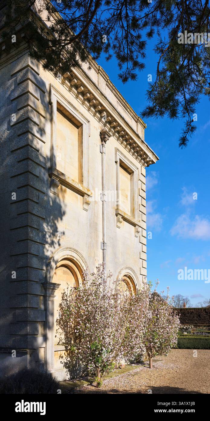 Lamport Hall, a grade1 listed building, Northamptonshire, England Stock ...