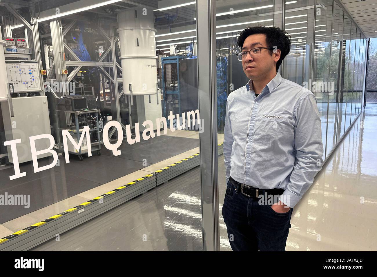 Jerry Chow, IBM Fellow and Director of Quantum Infrastructure, is at the quantum ...