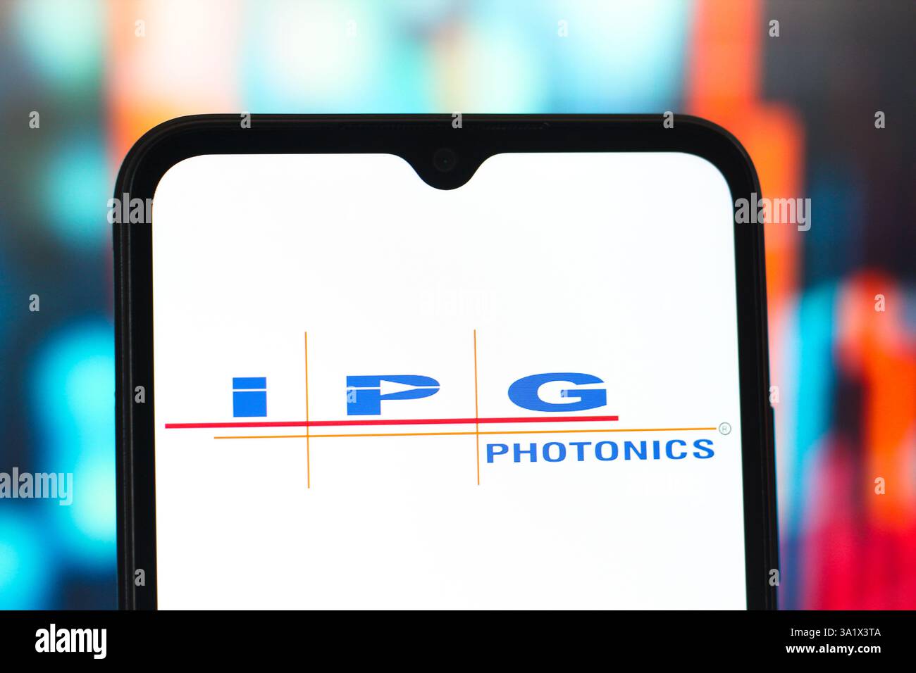 Canada. 10th Mar, 2025. In this photo illustration, the IPG Photonics ...