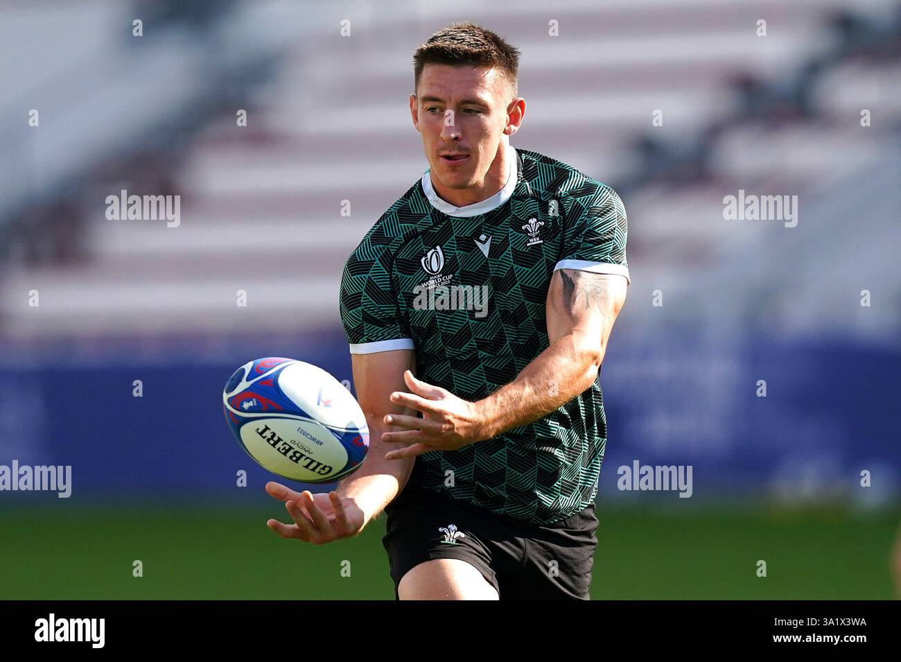 File photo dated 13/10/23 of Wales wing Josh Adams. Wales have suffered ...