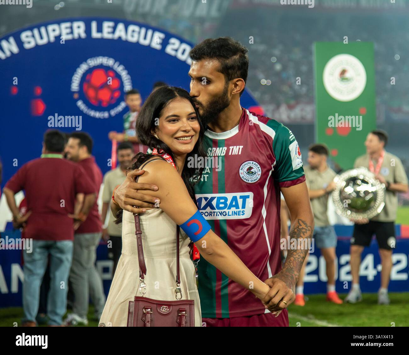 Kolkata, India. 08th Mar, 2025. Mohunbagan Super Giant defeated FC Goa by 2-0 in their last game ...