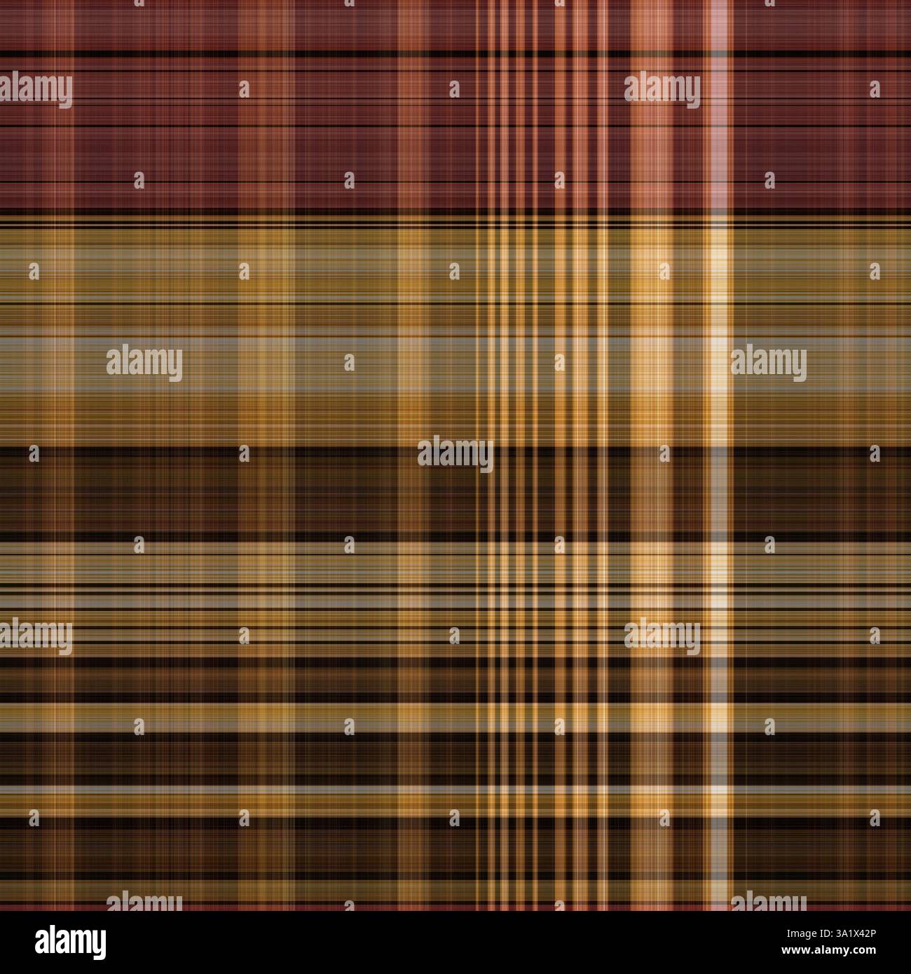 Warm fall gingham tartan check seamless pattern. Woven classic ...