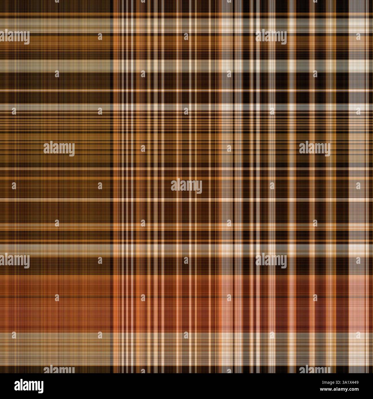 Warm fall gingham tartan check seamless pattern. Woven classic ...
