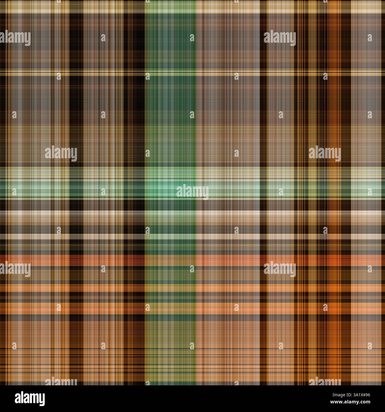 Warm fall gingham tartan check seamless pattern. Woven classic ...