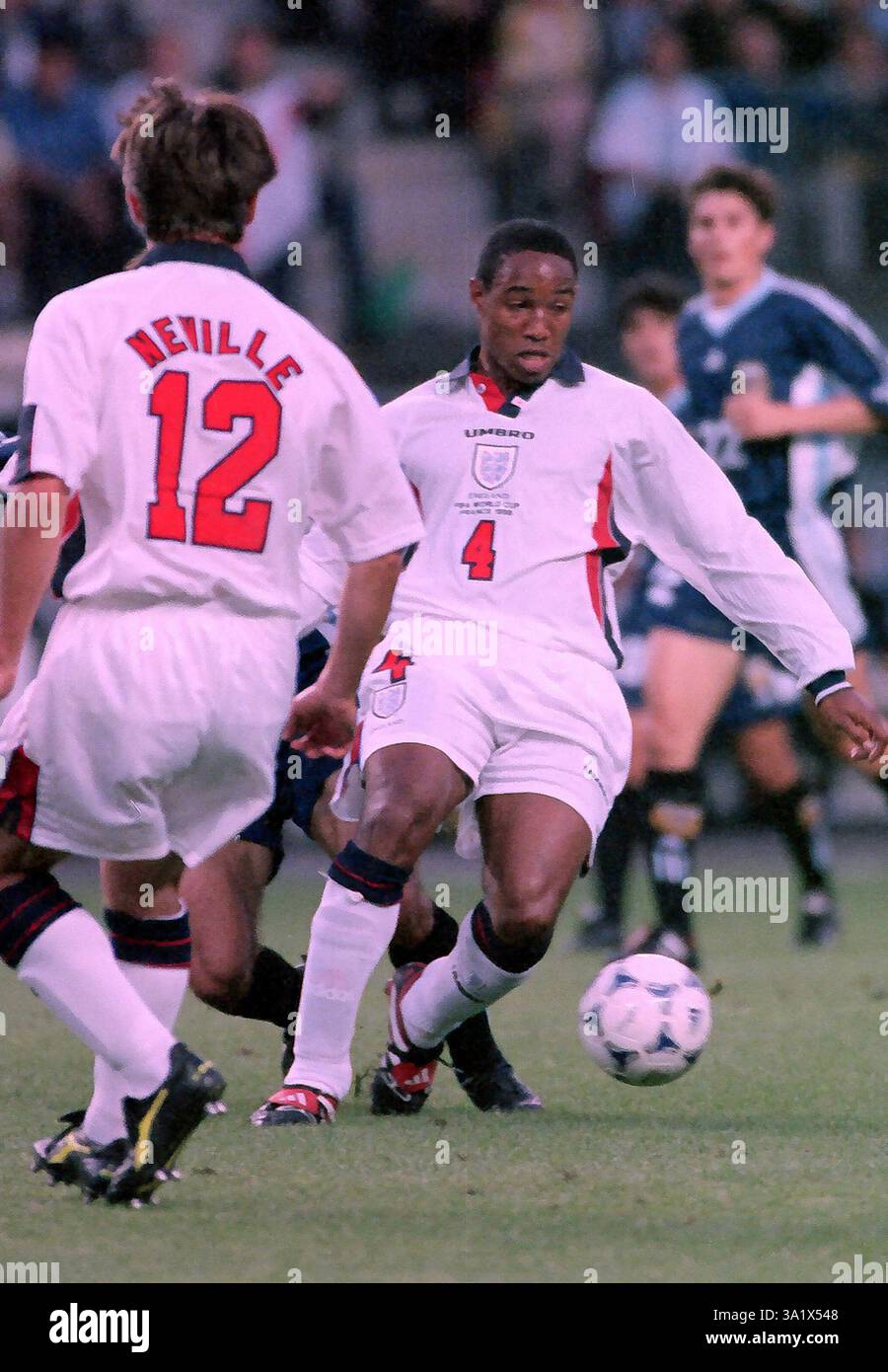 1998 FIFA World Cup: Argentina vs. England Stock Photo - Alamy