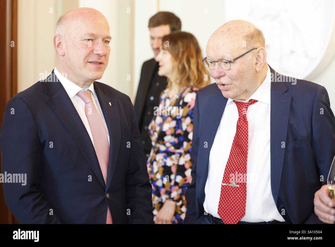 Kai Wegner, Walter Momper 80. Geburtstag Walter Mompe, am 10.03.2025 in ...