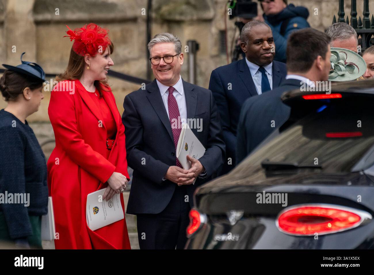 London, UK. 10 March 2025. Angela Rayner, deputy Prime Minister, Sir ...