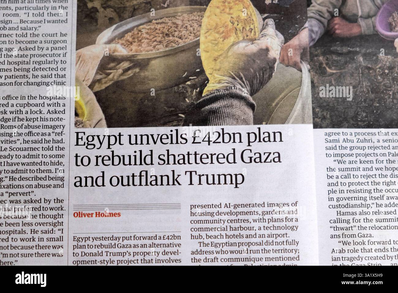 Egypt plan for gaza hi-res stock photography and images - Alamy