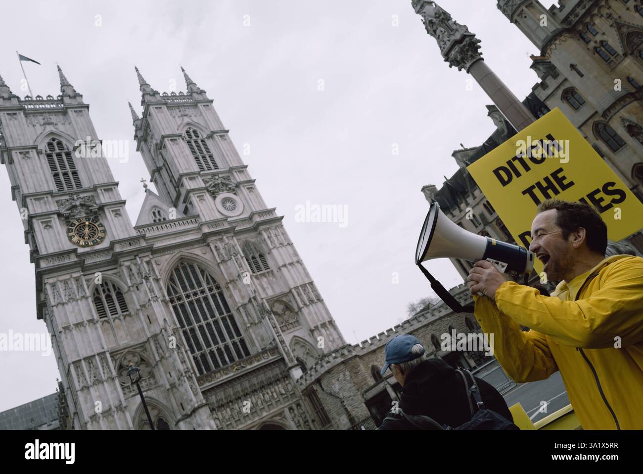 Anti-Monarchy Protest in London Activists from Republic stage a protest ...