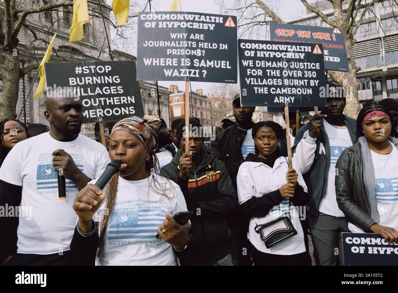 Anti-Monarchy Protest in London Activists from Republic stage a protest ...